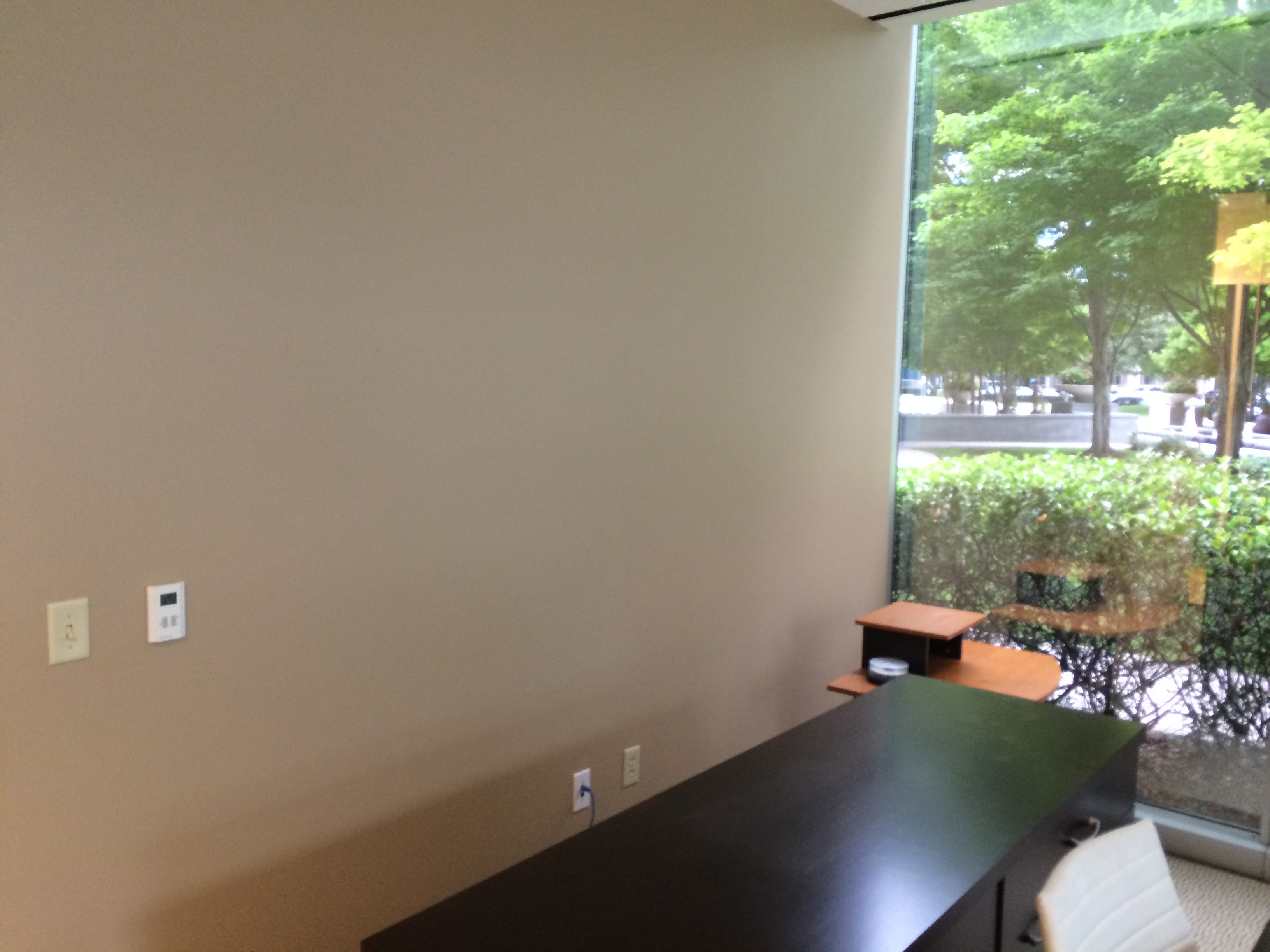 Dual TV Install at a Business – Before – Audio Visual Up