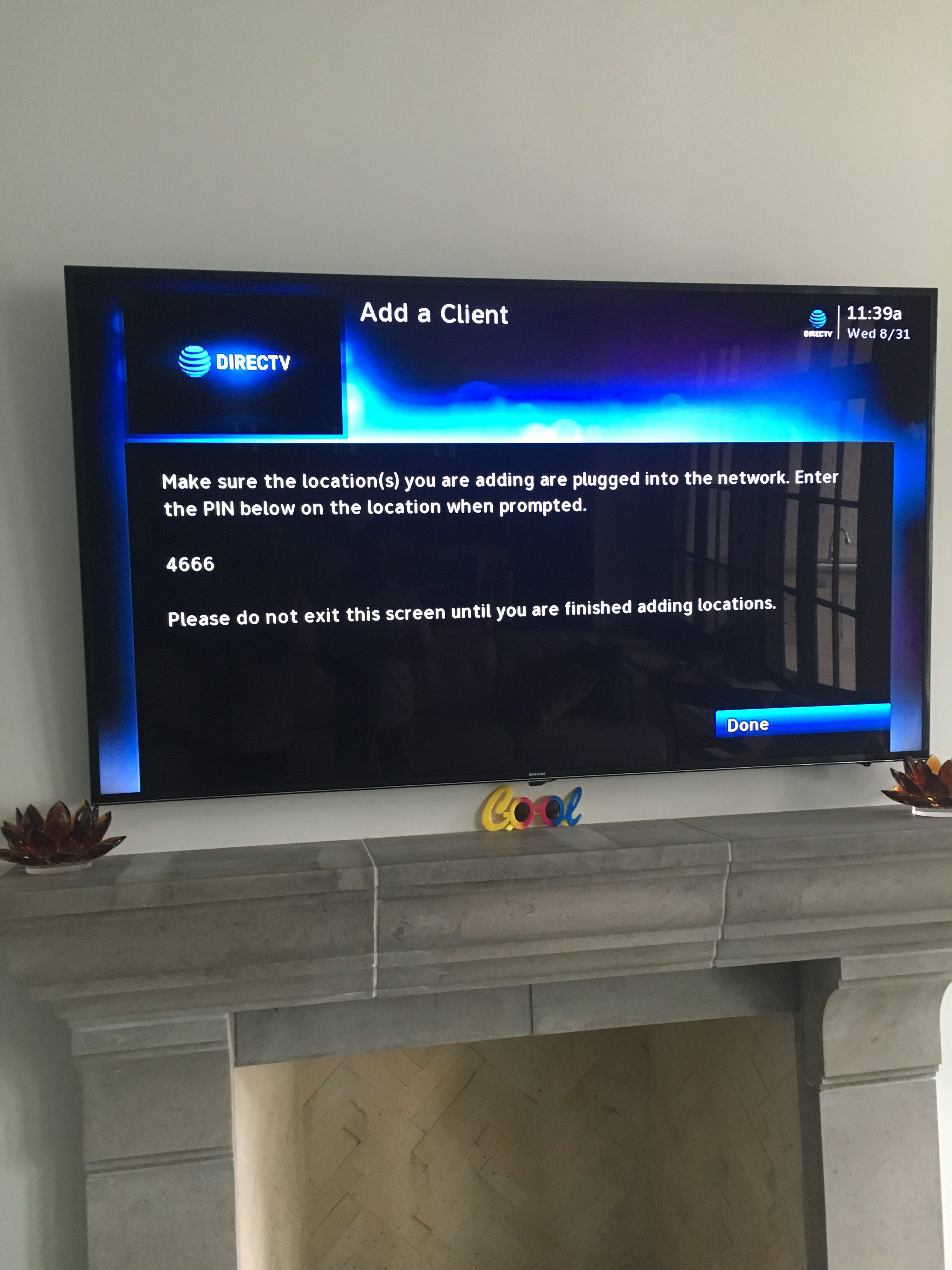 Professional TV Install – After – Audio Visual Up